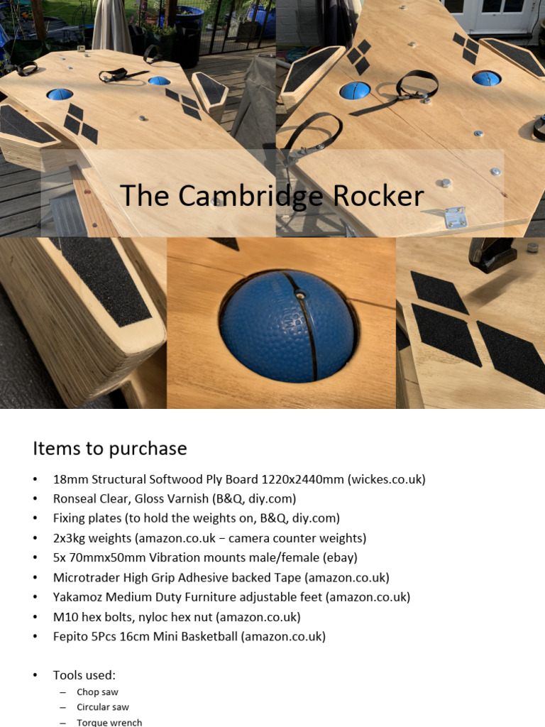 Rocker Plans | PDF | Metalworking