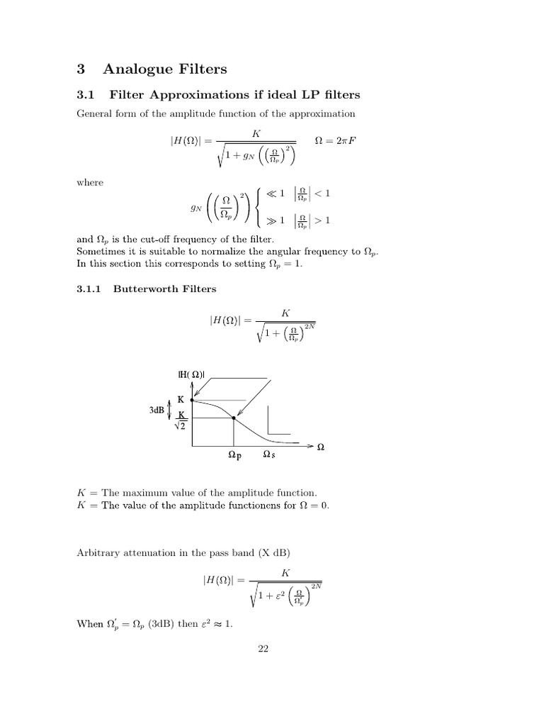 Collection of Formulas - Signal Processing | PDF