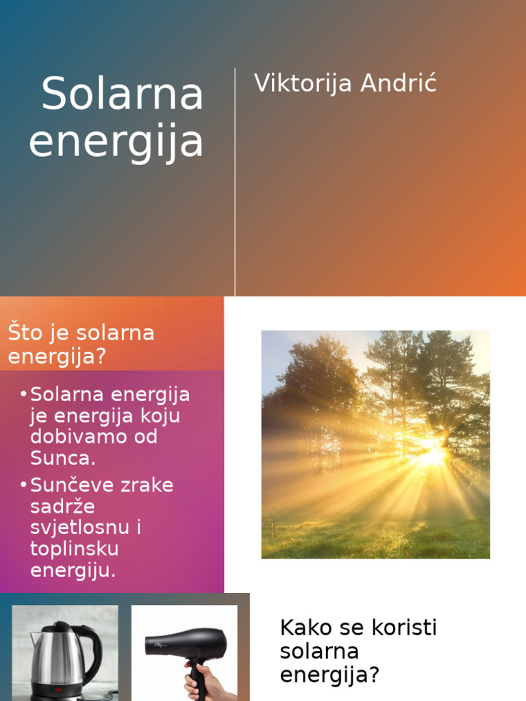Solarna Energija | PDF