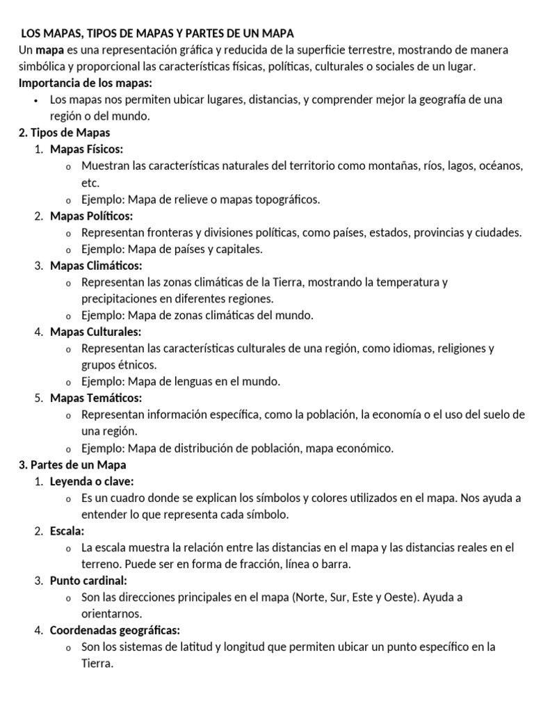 LOS MAPAS | PDF | Mapa | Clima
