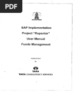 SAP Funds Management Transactions Codes | PDF