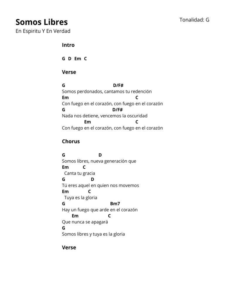 Somos Libres | PDF
