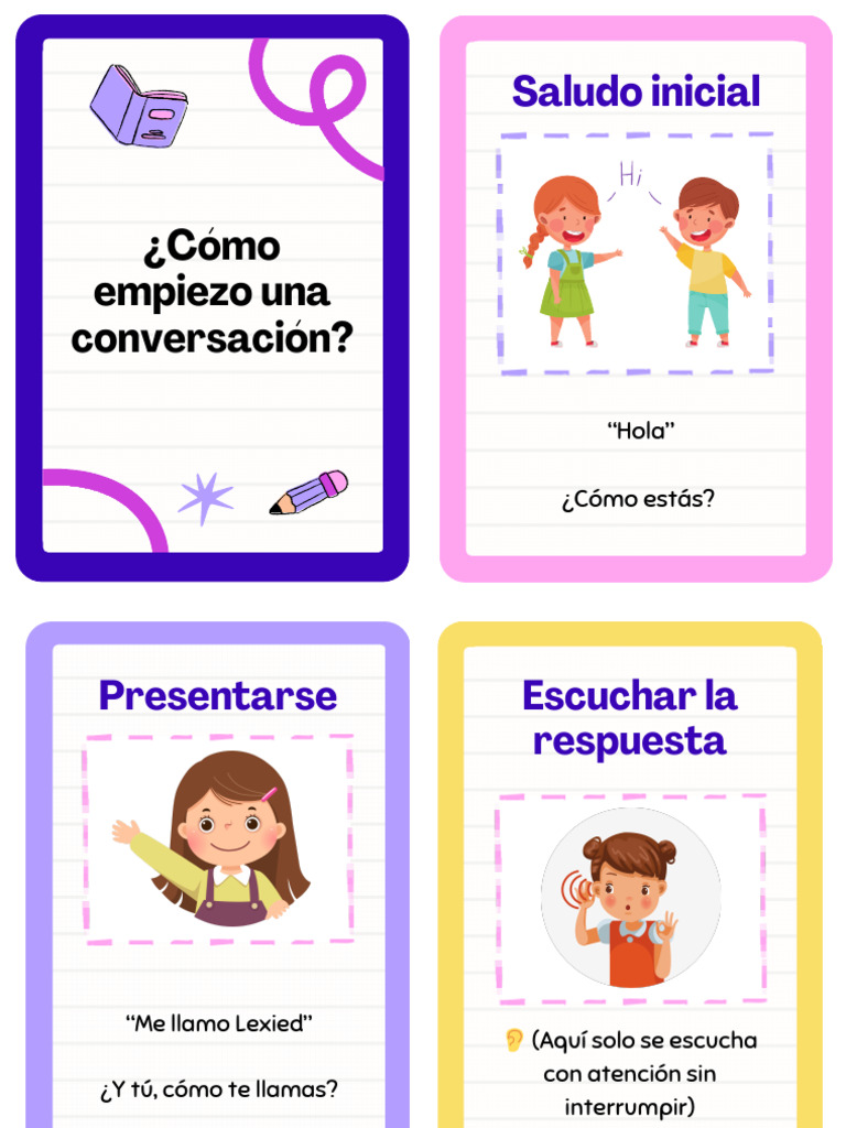 Cómo Iniciar una Conversación Efectiva | PDF