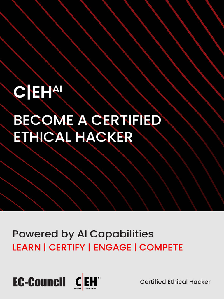 EC CEHv13 Course Brochure 2 | PDF | Security | Computer Security