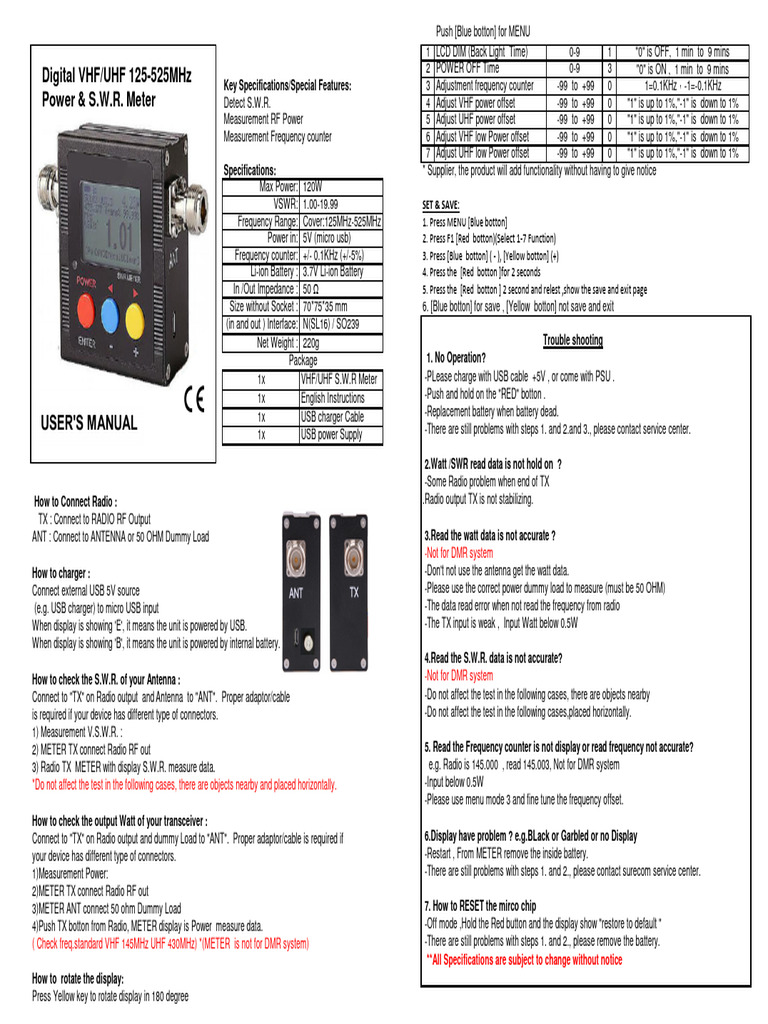 Surecom_SW102S-NV2.06-Techoman | PDF | Radio Technology | Wireless