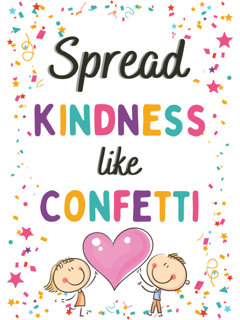 Colourful Fun Kindness Poster 20250325 184001 0000 | PDF