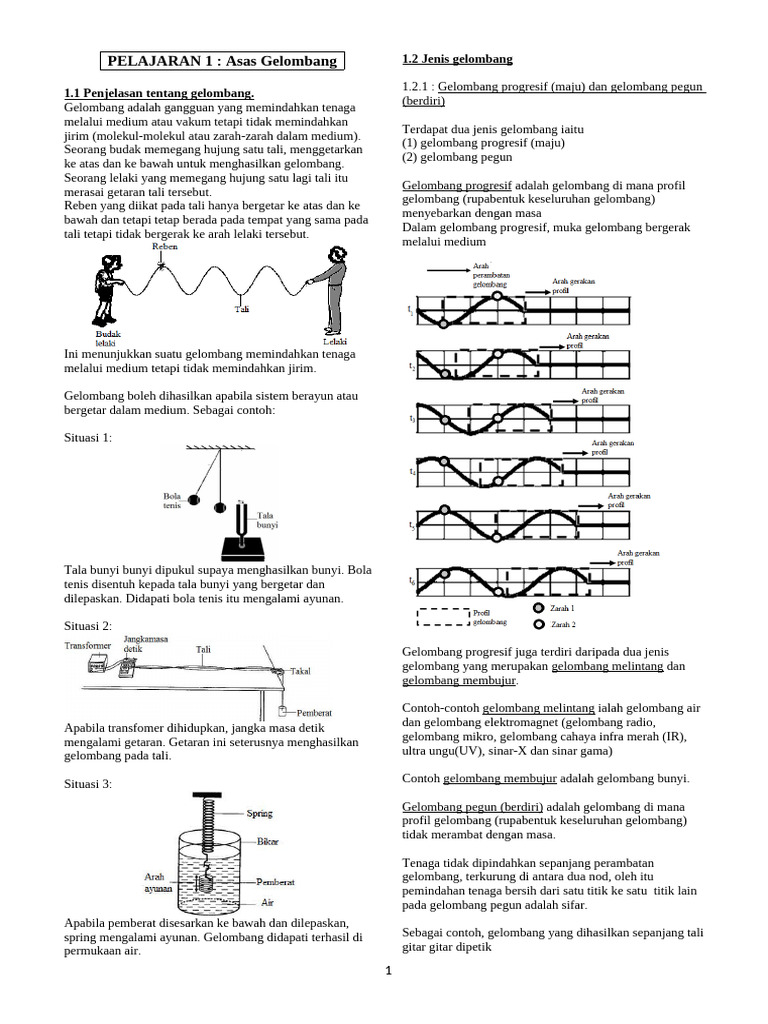 BAB 5 Gelombang | PDF