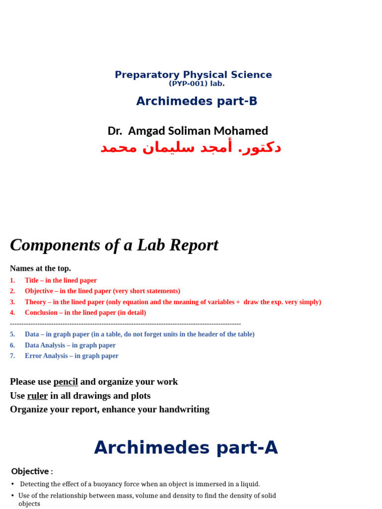 Archimedes Part B | PDF | Buoyancy | Density