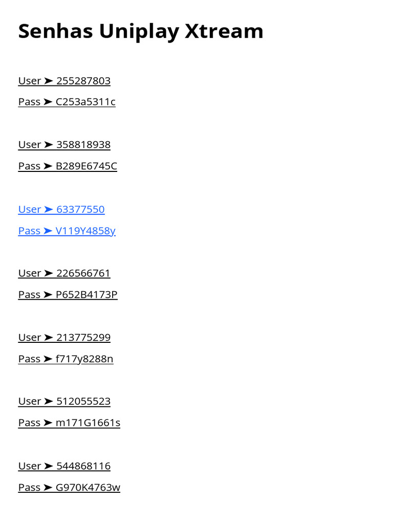 Uniplay Xtream | PDF