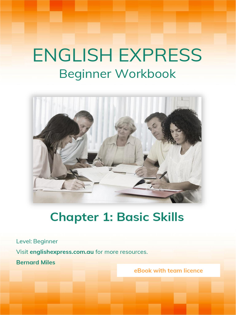 English Express Beginner Workbook - 1 Basic Skills | PDF | License