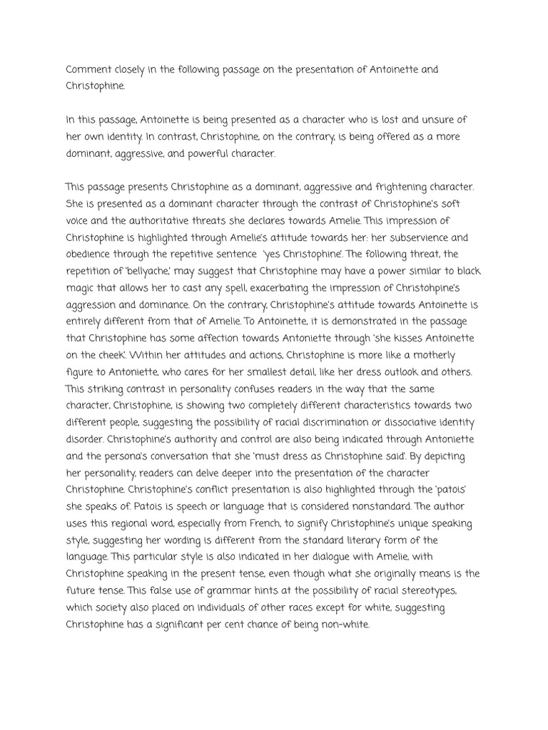 Unseen Prose Practice PDF | PDF