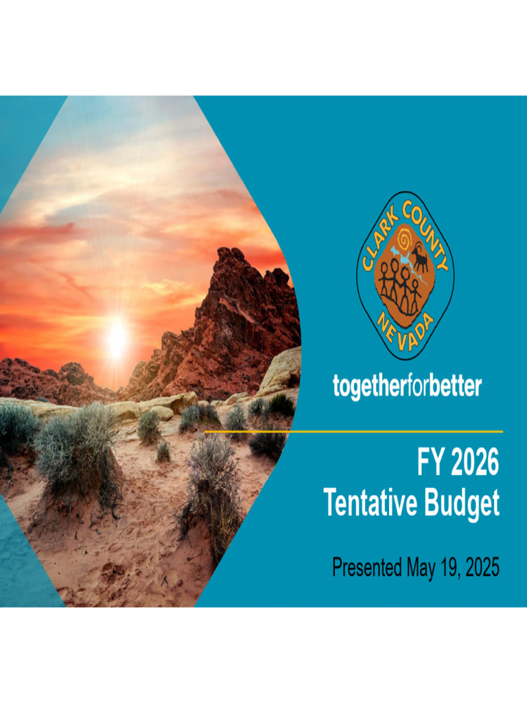FY 2026 Clark County Budget Overview | PDF | Government Budget Balance ...
