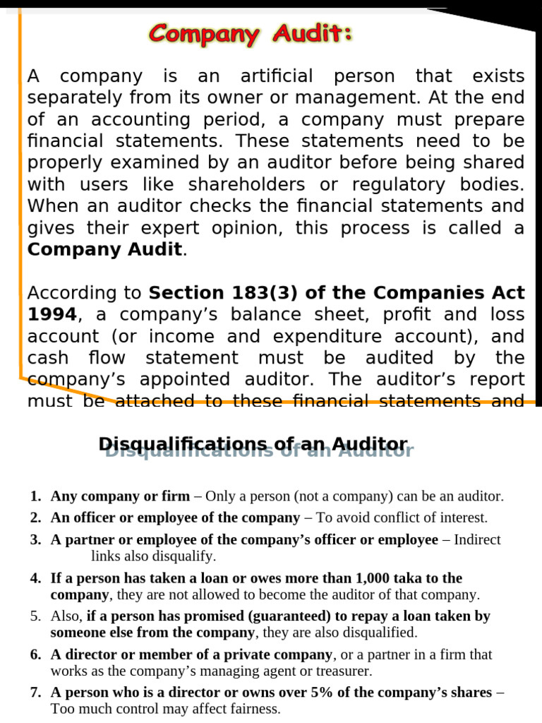 Company Audit and Report Writing | PDF | Auditor's Report | Audit