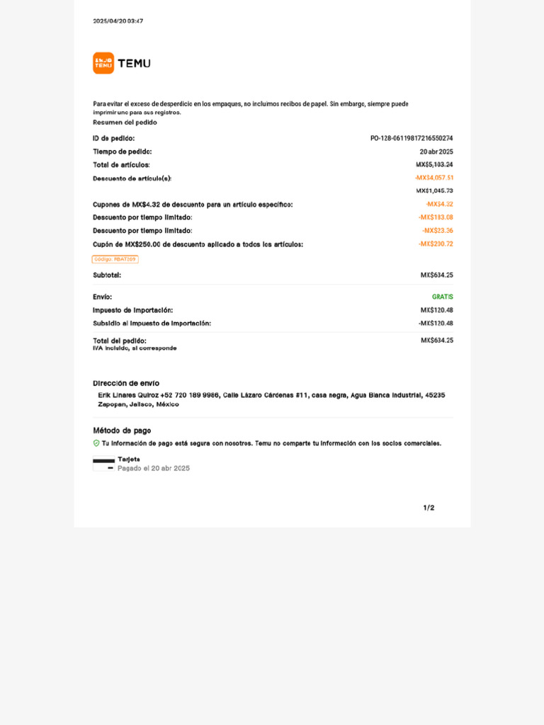 Temu Web Document2 | PDF