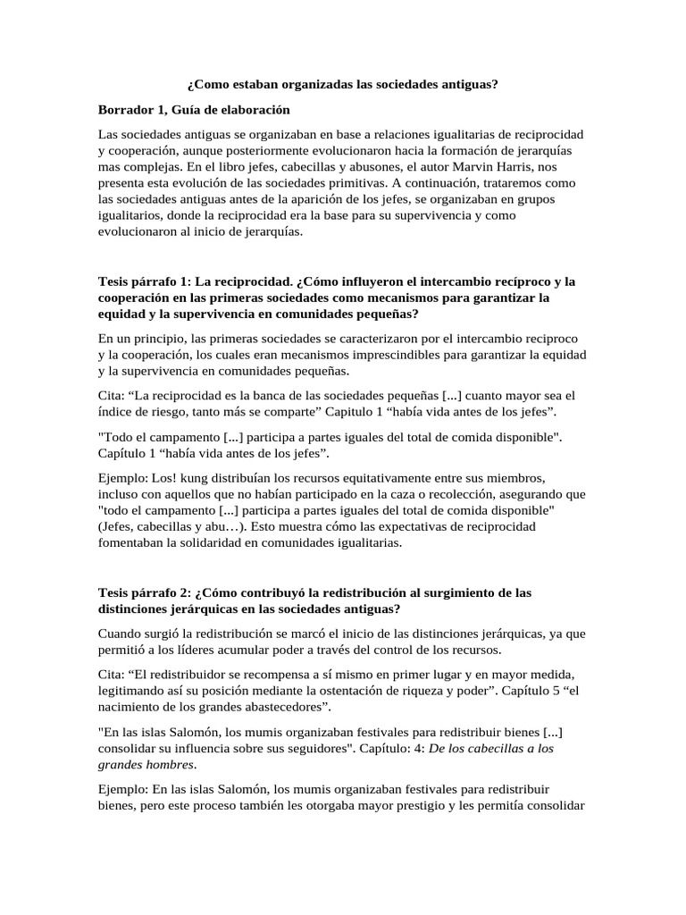 Borrador 1 | PDF | Sociedad | Economias