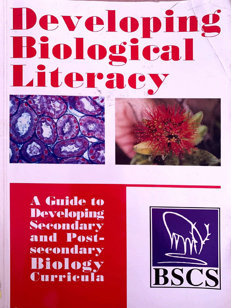 Developing Biological Literacy | PDF