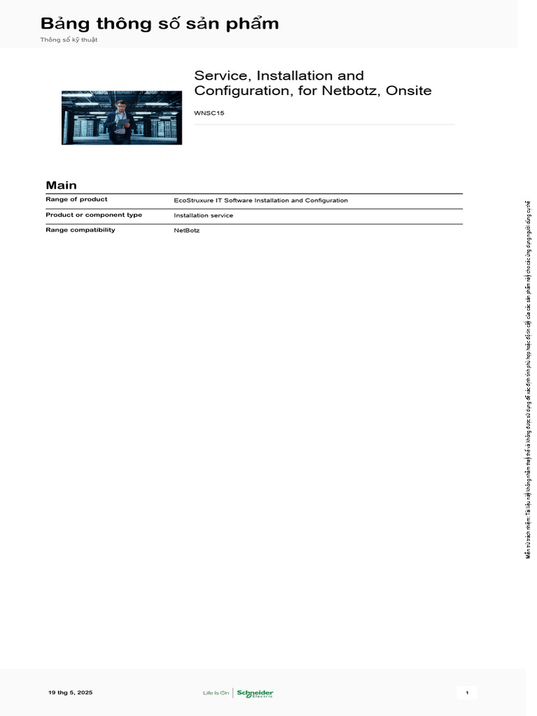 Schneider Electric_EcoStruxure-IT-Software-Installation-and-Configuration_WNSC15 | PDF
