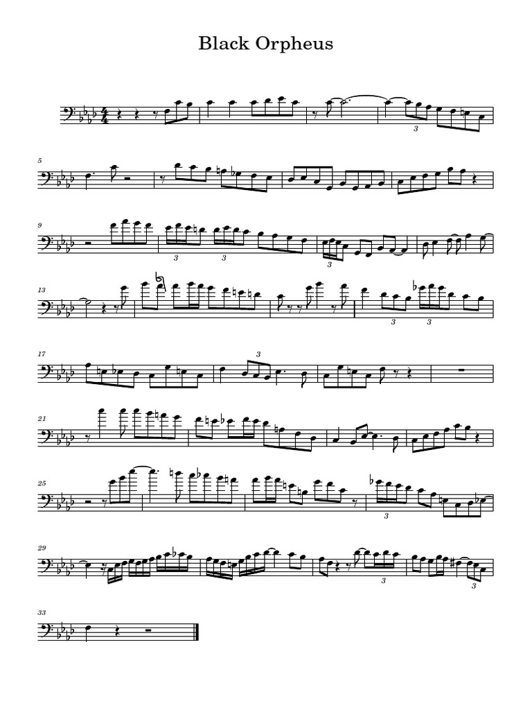 Black - Orpheus | PDF