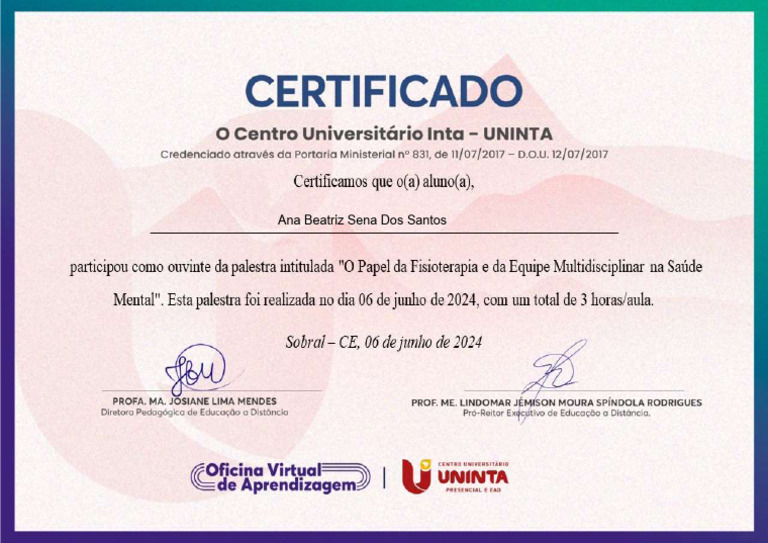 Certifica Dos | PDF