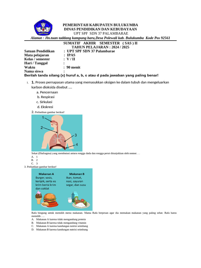 Sas Ii Ipas KLS 5 SMT 2 | PDF