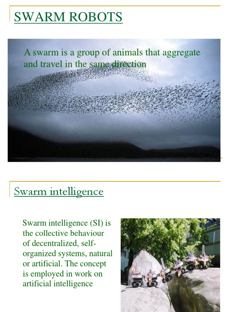 Swarm Robotics | PDF