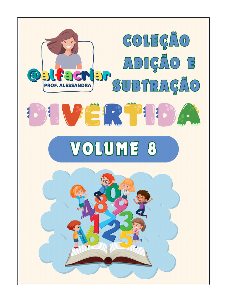 Adição e Subtração Divertida: Volume 8 | PDF