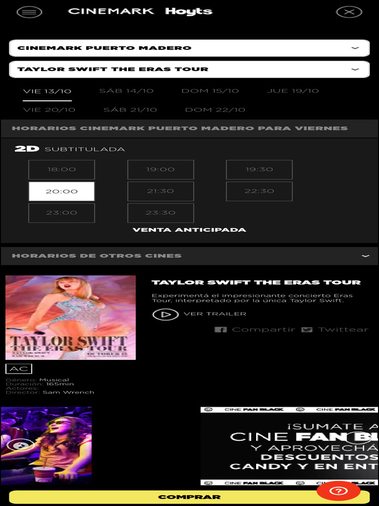 .ArpeliculaTAYLOR SWIFT The ERAS TOUR | PDF