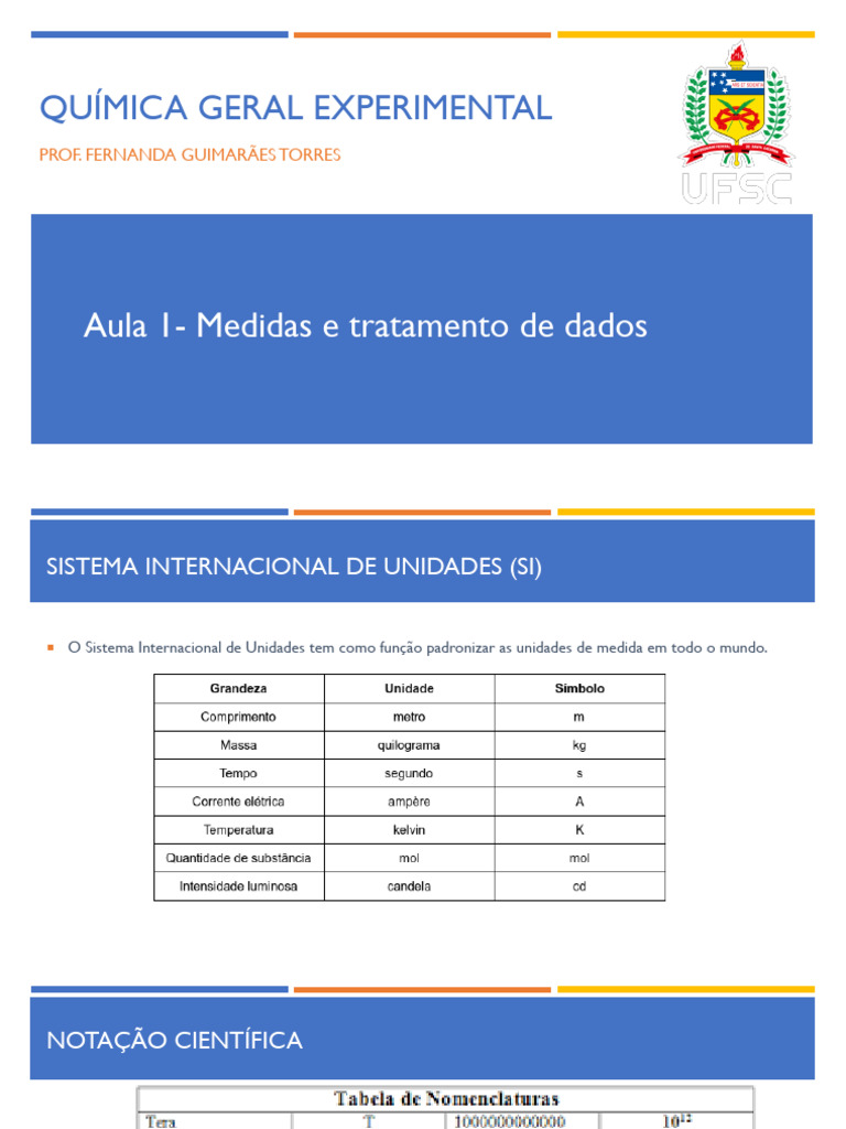 Aula 2 - Medidas e Tratamento de Dados | PDF