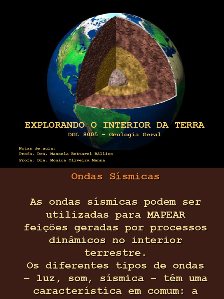 Ondas Sísmicas e Estrutura da Terra | PDF | Convecção | Terra