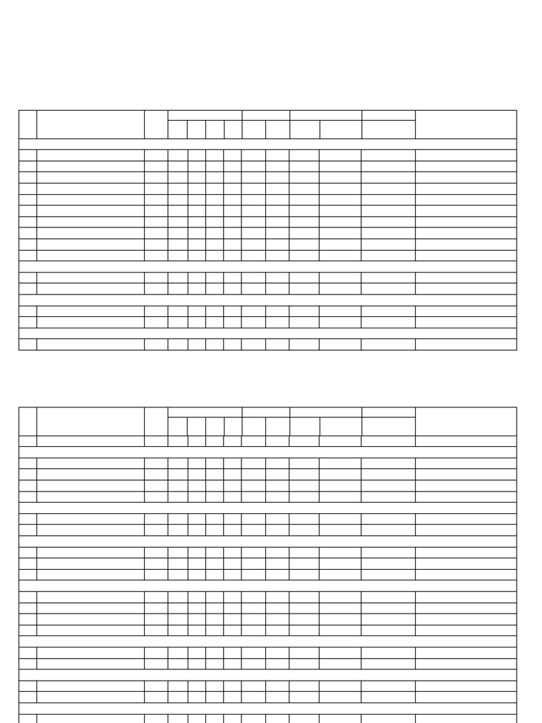 TKB MÔN CHUNG KÌ 3 NĂM HỌC 24-25 | PDF