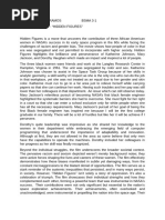 Hidden Figures (Movie Study Guide) | PDF | Hidden Figures