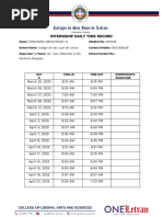 April 2025 Timesheet Template | PDF
