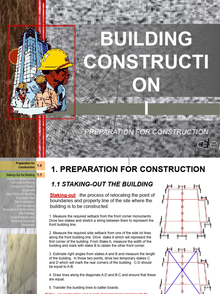 Building Construction | PDF | Basement | Rock (Geology)