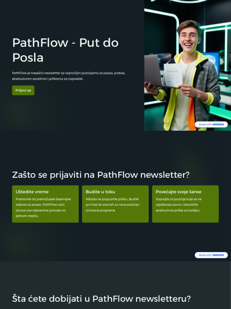 PathFlow Put Do Posla | PDF