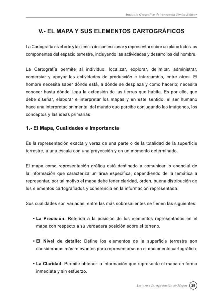 Lectura e Interpretacion de Mapas | PDF
