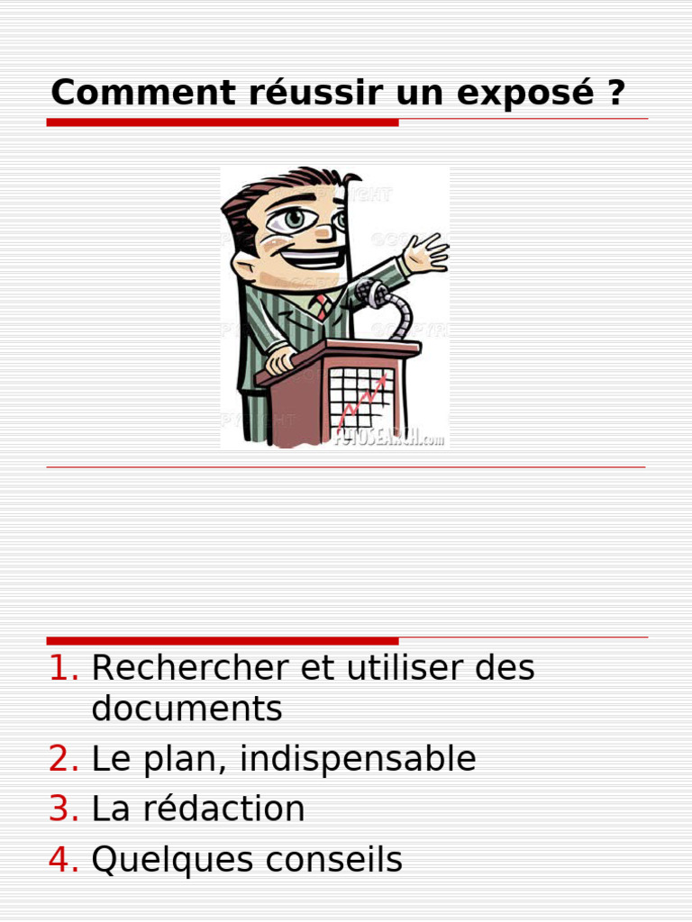 Comment Réussir Un Exposé | PDF | la communication | Sourire
