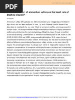 Daphnia Magna Reproduction Test Guidelines | PDF | Solvent | Total ...