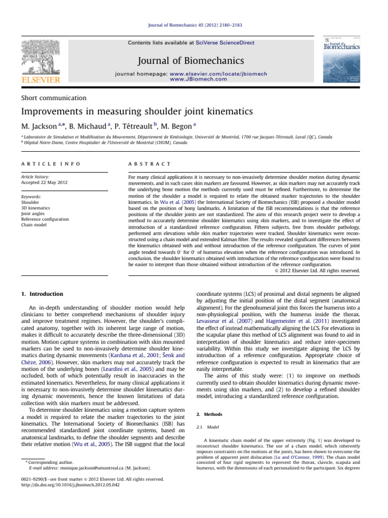Improvements in Measuring Shoulder Joint | PDF | Anatomical Terms Of ...