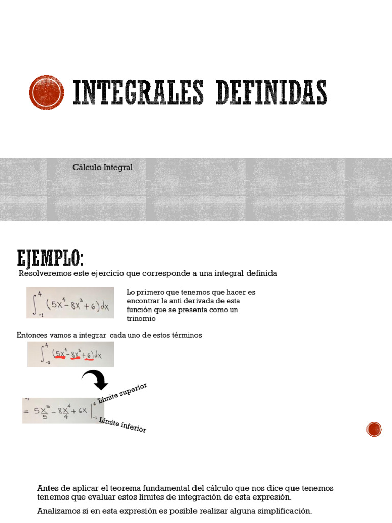 integral definida | PDF