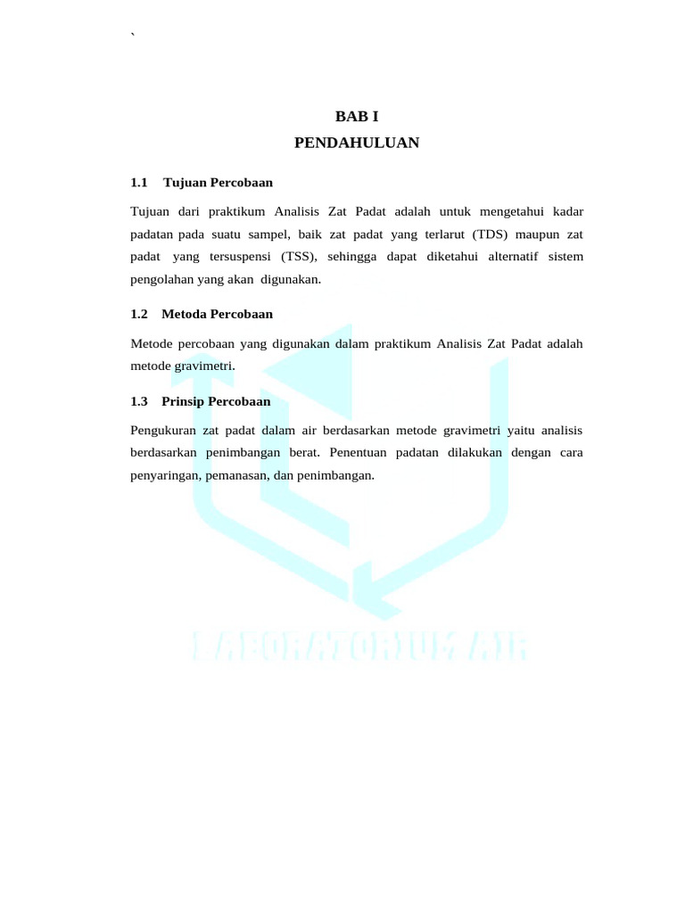 BAB 1-3 AZP rev 1 rayhan[1] | PDF