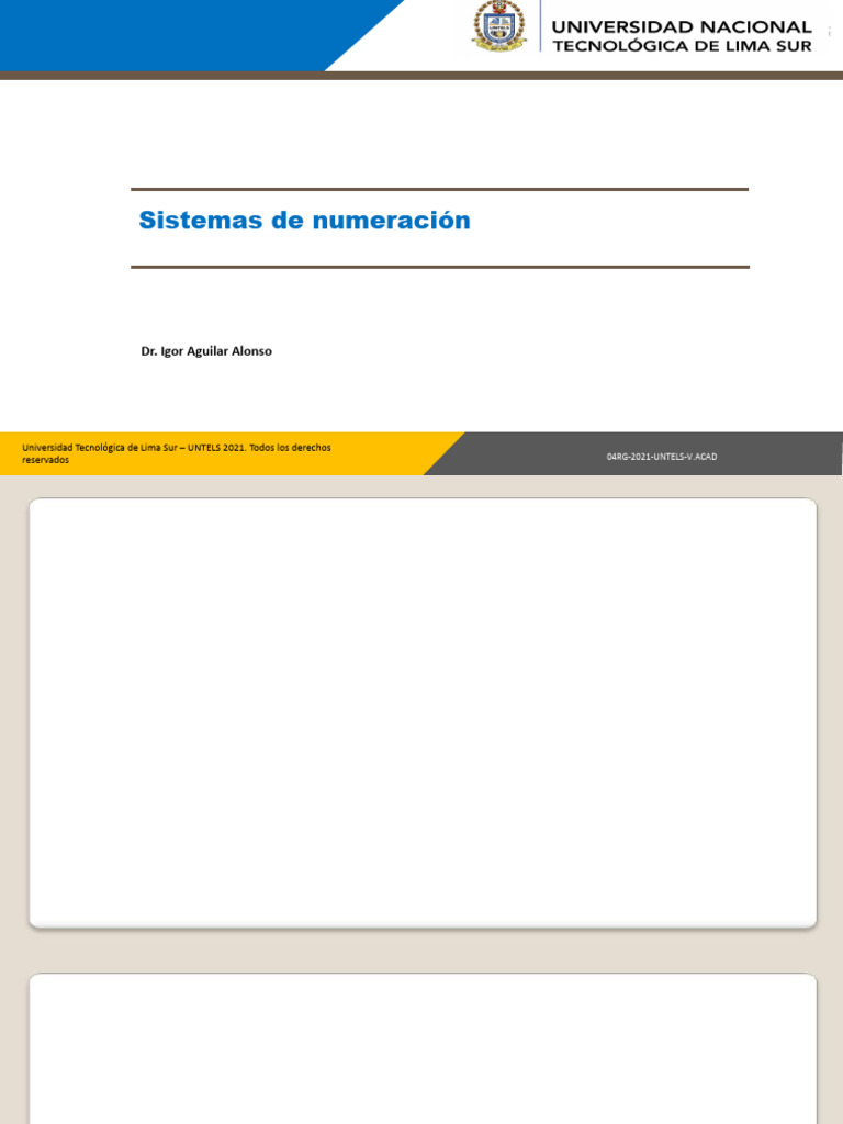 00354751248IS02S21117965Sistemas Digitales S2SistNumeracion | PDF | Byte | Poco