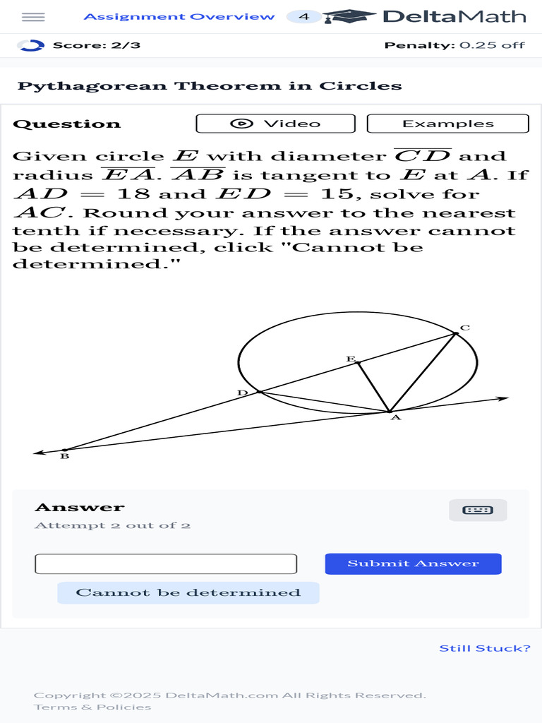 DeltaMath Student Application 2 | PDF
