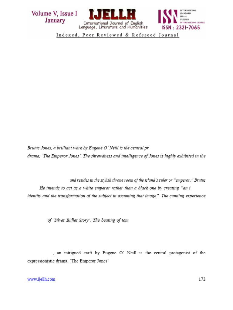 The_Emperor_Jones_An_Odyssey_of_The_Unco | PDF