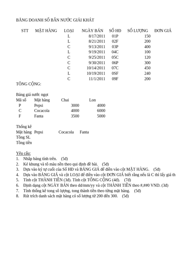 DulieuBaitap Ex5 | PDF