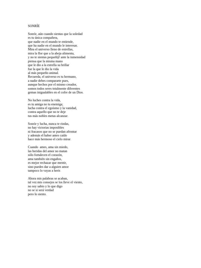 SONRÍE | PDF