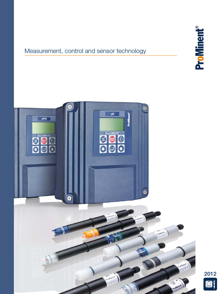 Measuring Control Sensor Technology ProMinent Product Catalogue 2012 ...
