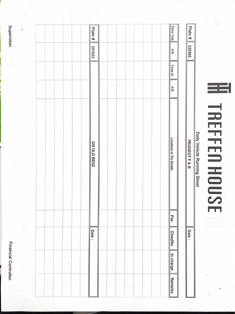 Running Sheet | PDF