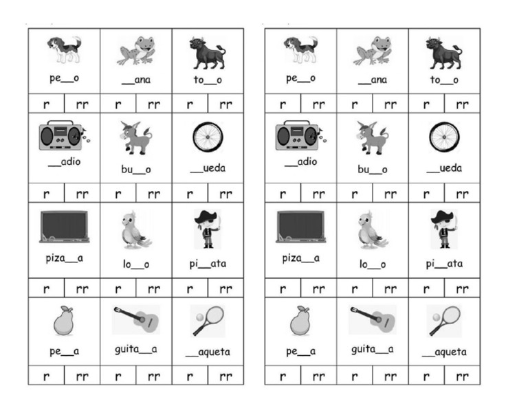 Ejercicio r y rr | PDF