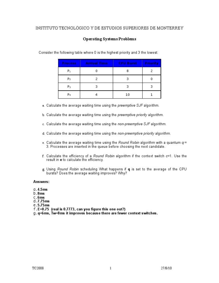 Exercises 1 Pdf Technology Engineering