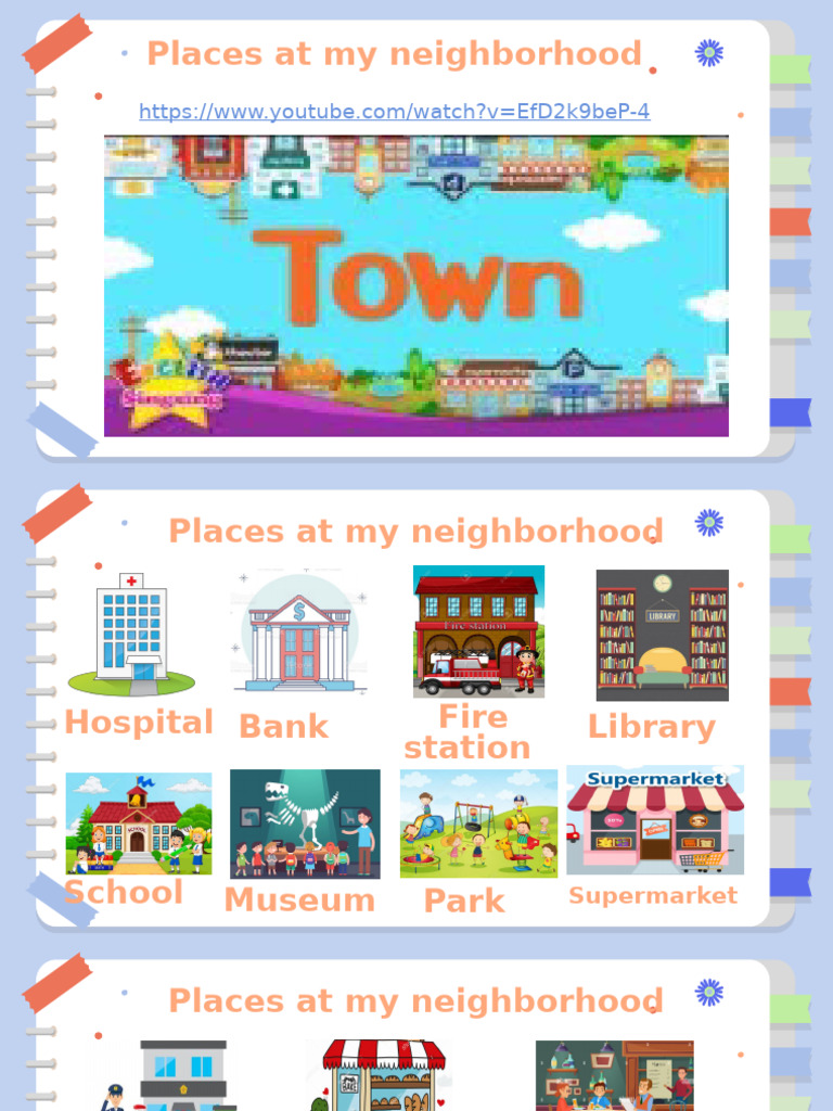 Places at My Neighborhood | PDF